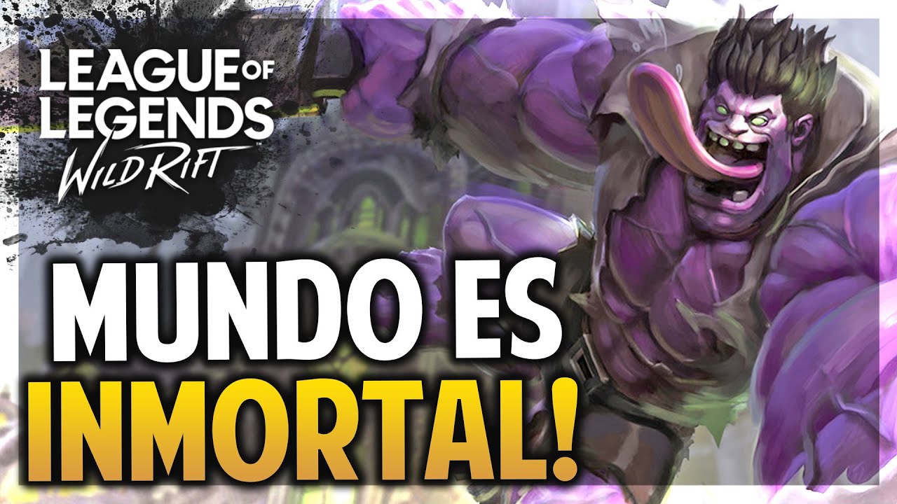 ¡DR MUNDO ES INVENCIBLE EN JUNGLA! | Wild Rift - YouTube