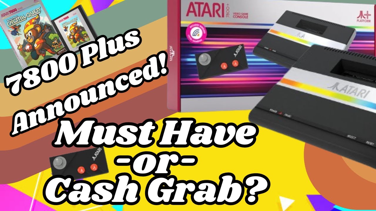 Atari 7800 Plus Announced! But is it Worth it? - YouTube