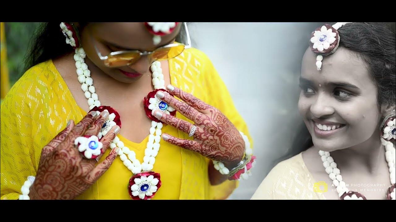 Mangala Snanam Highlights of Sindhuja | Haldi Ceremony | Ashish Photography | 9100626534 - YouTube