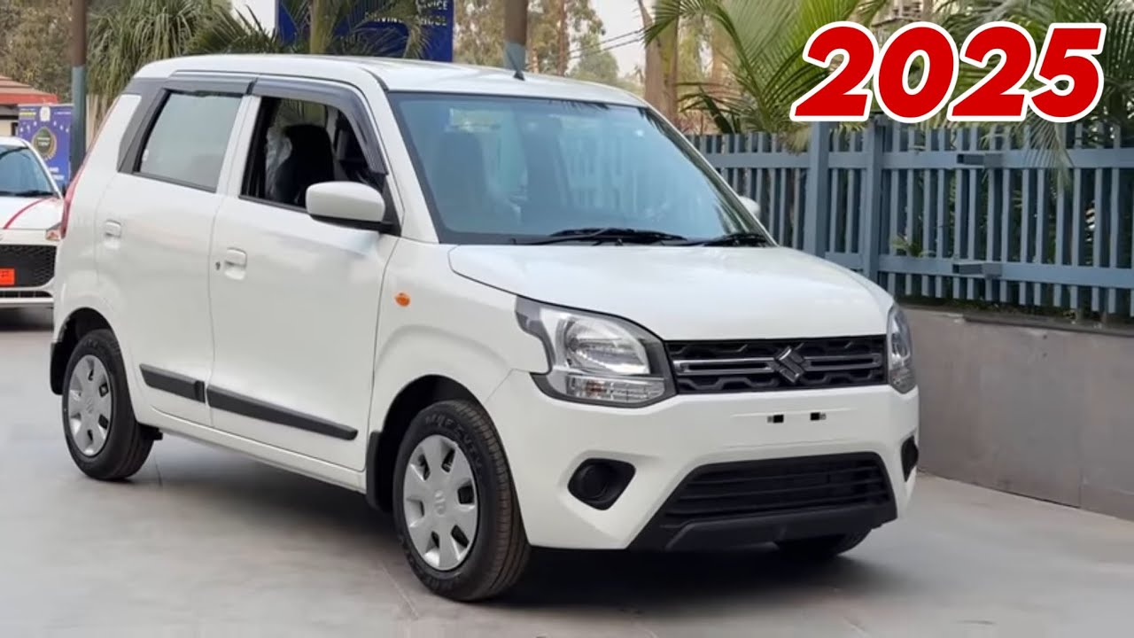 WAGON R VXI 2025 White Colour Updated Model || Maruti Suzuki WAGONR ...