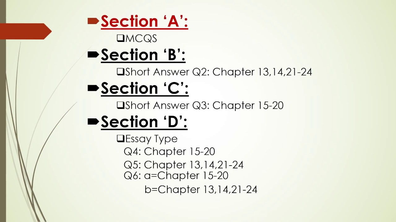 PAPER PATTERN AND SYLLABUS for HSSC# 2 - YouTube