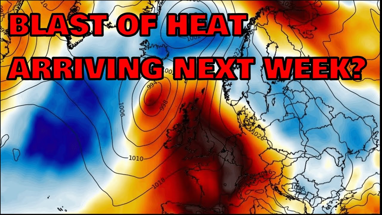 Blast of Heat Arriving Next Week? 3rd August 2023 - YouTube