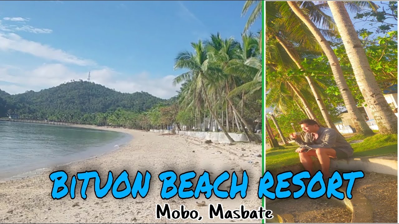 BITUON Beach Resort||Mobo, Masbate||James On TV - YouTube