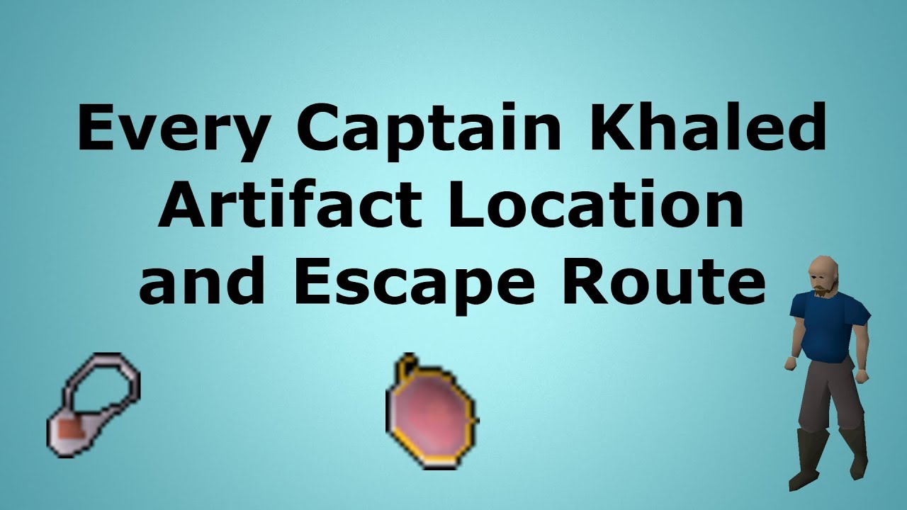 [OSRS] All House Locations for Captain Khaled Activity (Timestamps for ...