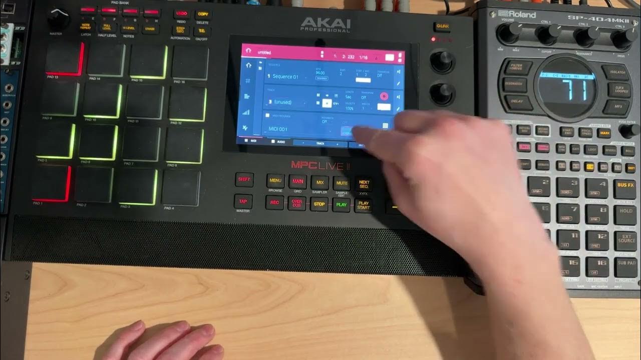 SP404 mk2 - Recording From Multiple Midi Channels - YouTube
