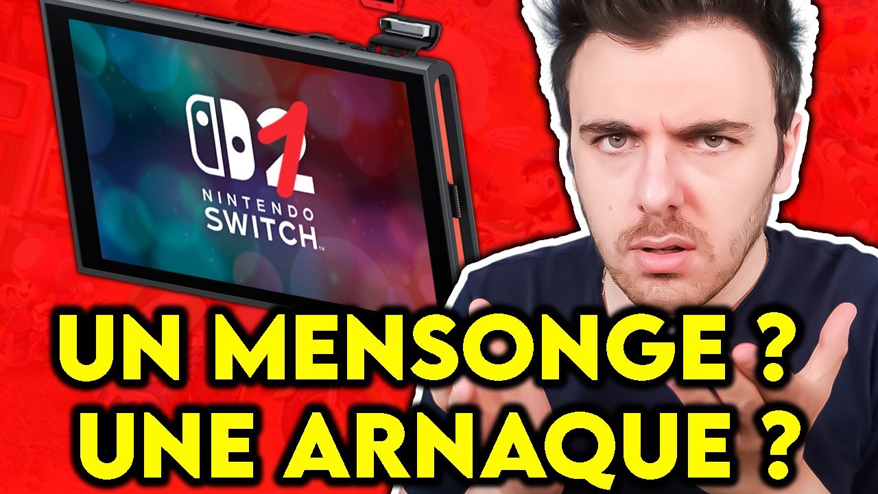 Nintendo Switch 2 : ON VOUS MENT ! 🤬 ARNAQUE sur les JEUX DÉCOUVERT ...