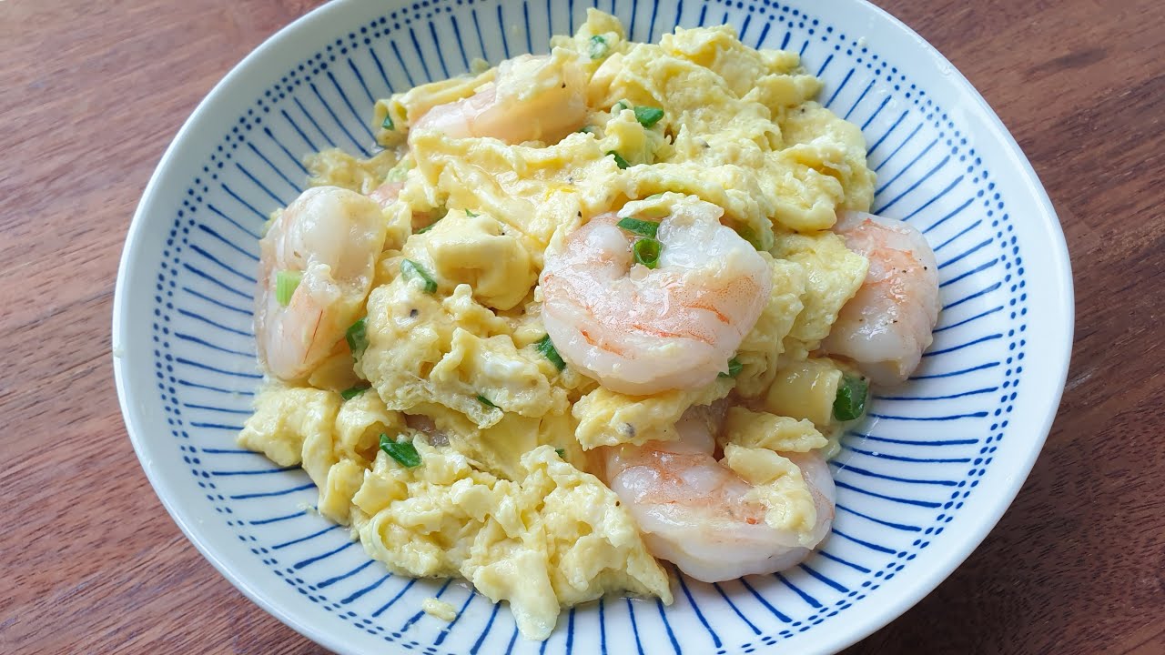 새우와 계란이 왜 이렇게 맛있는가요 알고보니 방법이 너무 간단해서 3분 안에 알려드릴게요 새우 계란 맛있게 만드는 방법