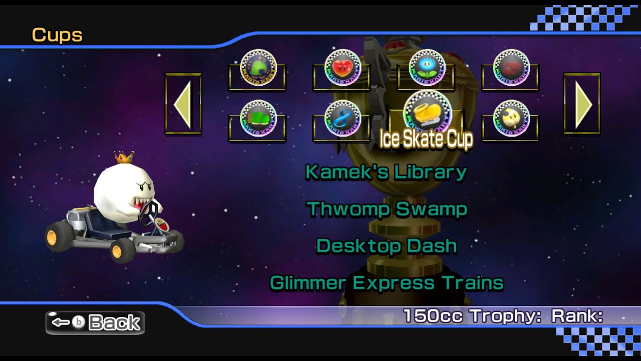Mario Kart Wii Deluxe V9 (Riivolution) Ice Skate Cup - YouTube