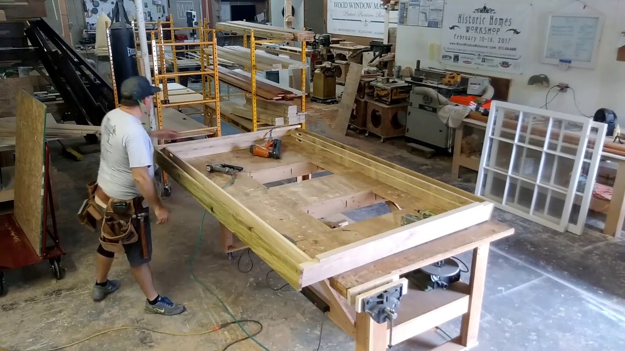 Assembling a Window Frame Behind the Scenes - YouTube