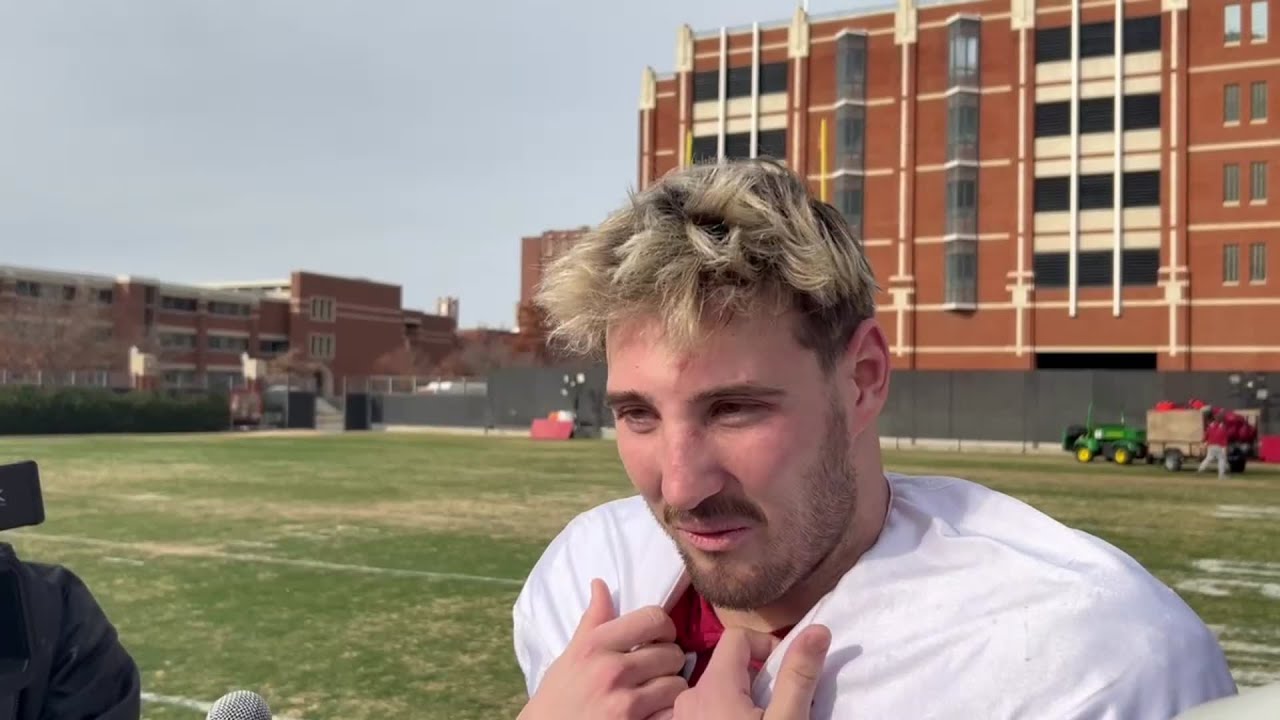 Danny Stutsman outlines his decision to return to OU - YouTube