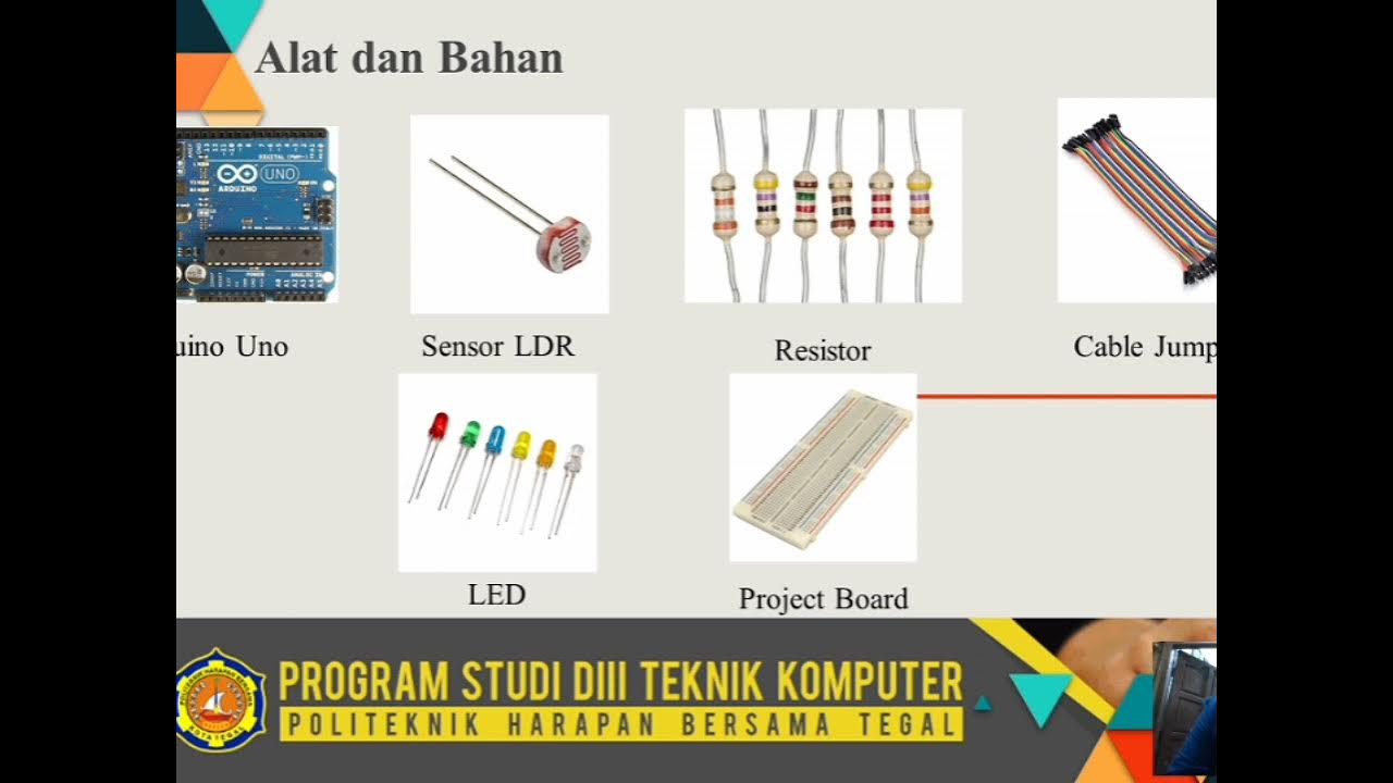 RANCANGAN BANGUN LAMPU TIDUR OTOMATIS BERBASIS ARDUINO UNO - YouTube