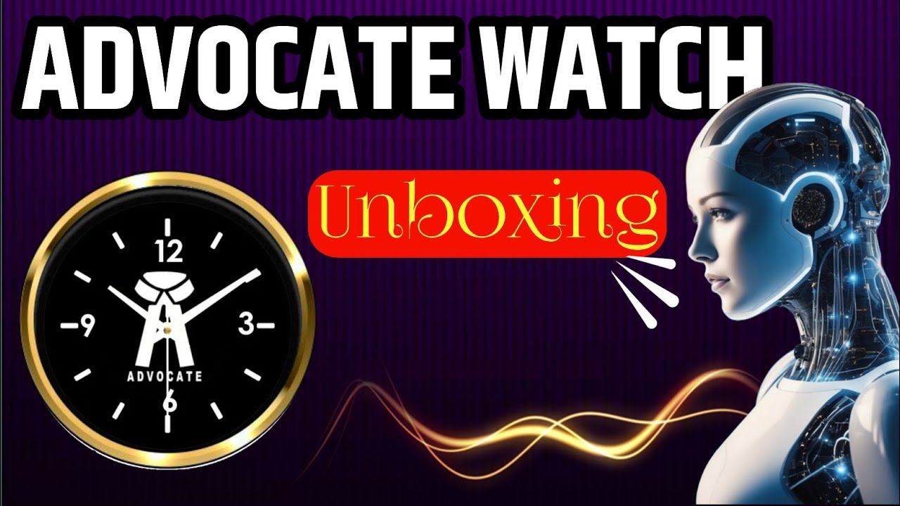 Advocate Watch Unboxing ⌚ - YouTube
