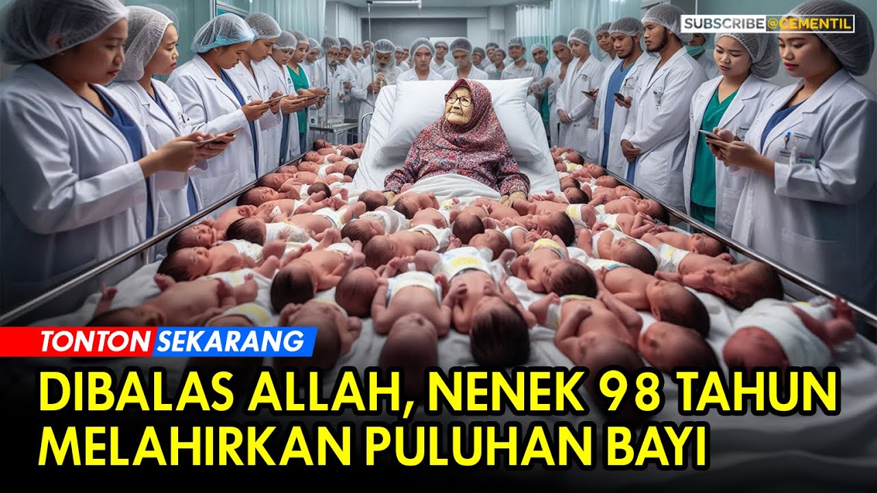 Seragen Kembali Viral dengN Mukjizat Allah, Nenek 98 Tahun Melahirkan ...