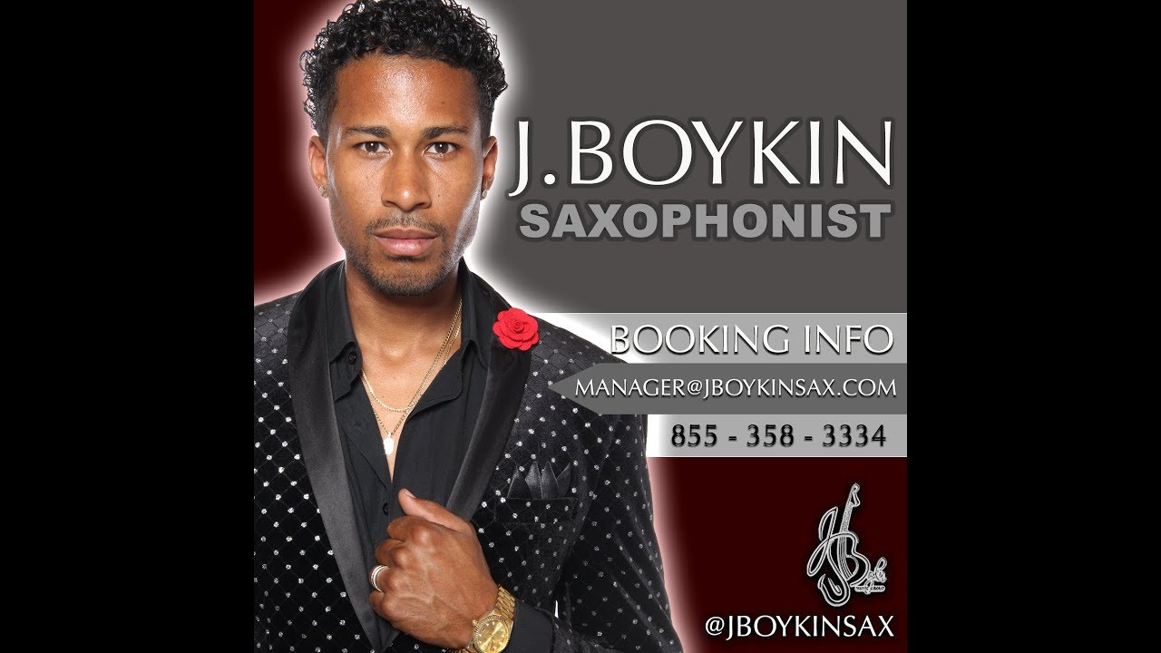 J. Boykin (Saxophonist) EPK 2013 - YouTube