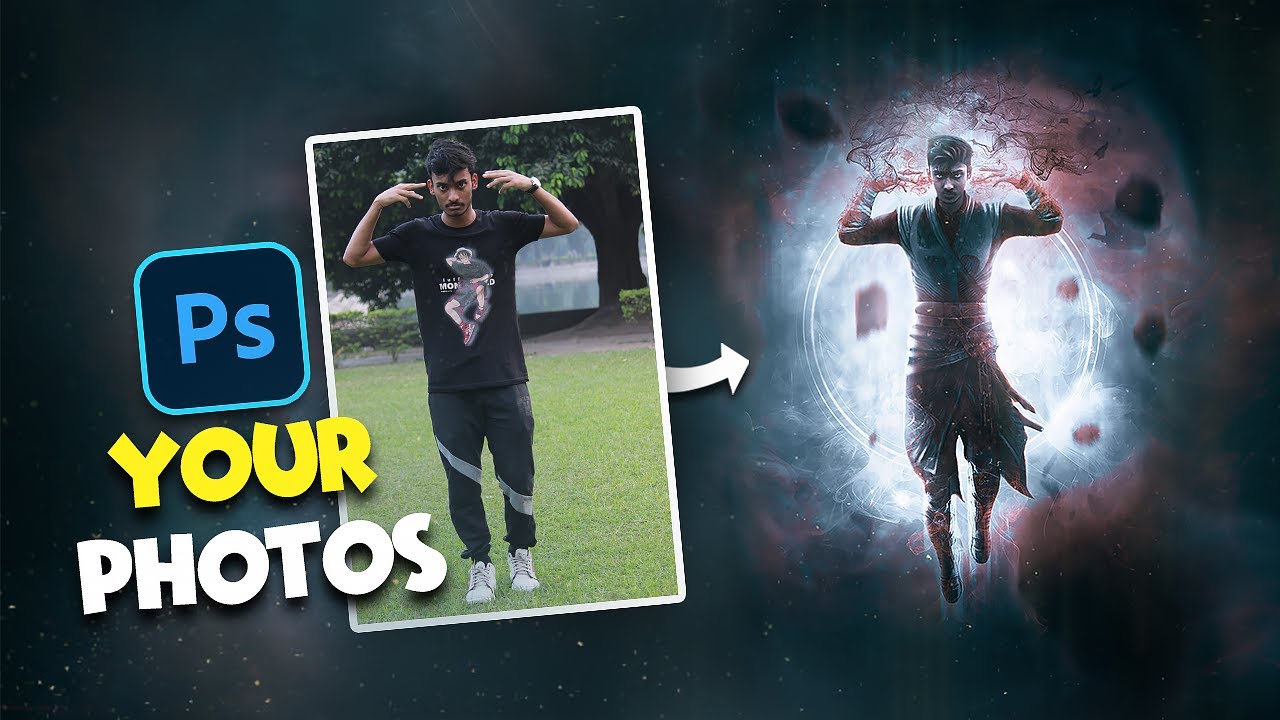 How to Transform Yourself Photoshop Tutorial - YouTube