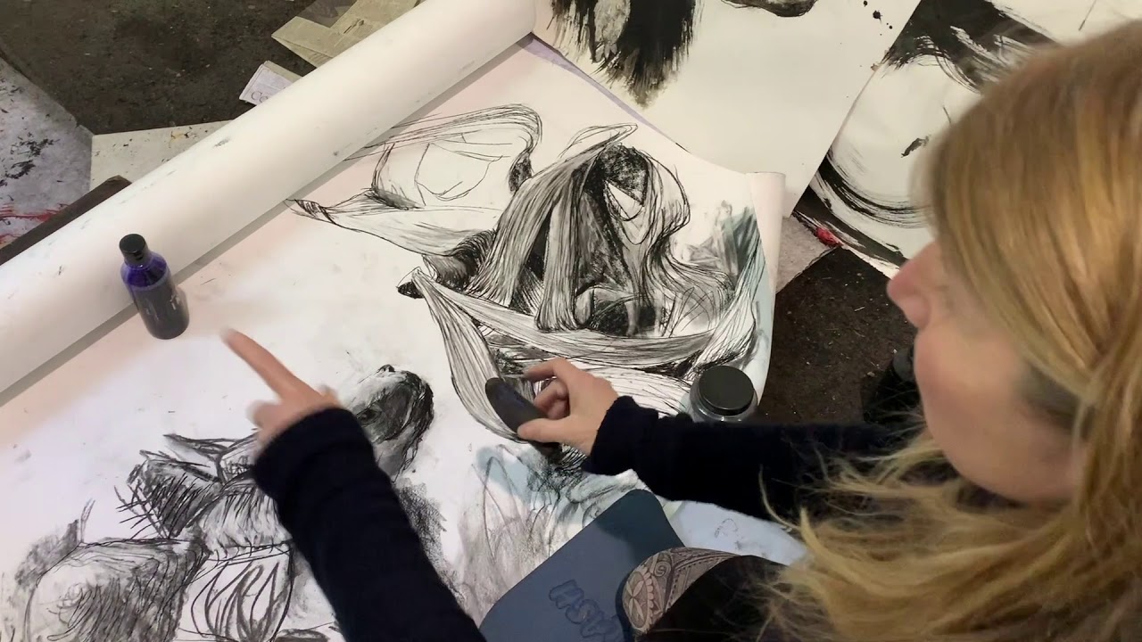 Frances Martin: Norwich 20 Group artist - YouTube