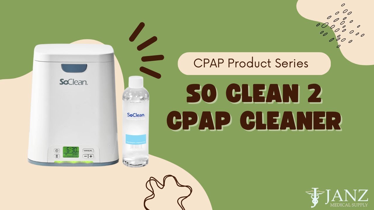 So Clean 2 CPAP Cleaner - YouTube