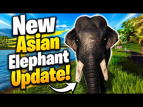 KOSING Players With The NEW Asian Elephant Update In Jungle Life!