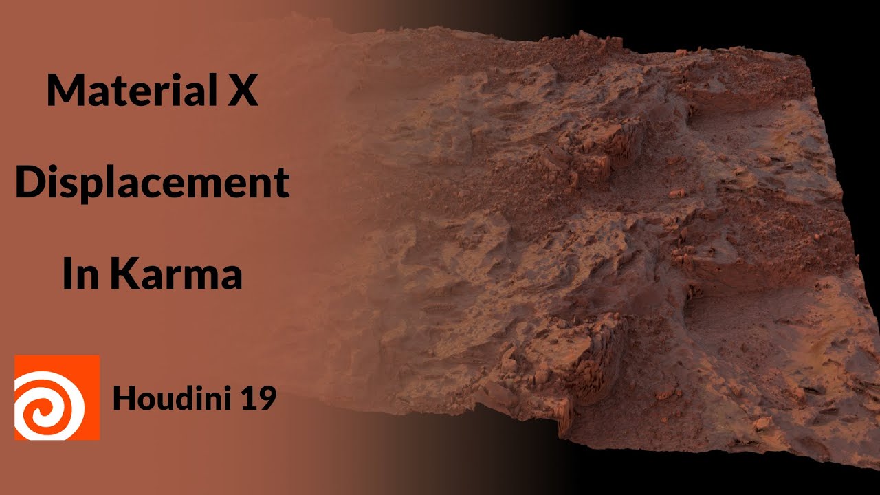 Enabling Displacement in Material X and Karma | Houdini 19 - YouTube