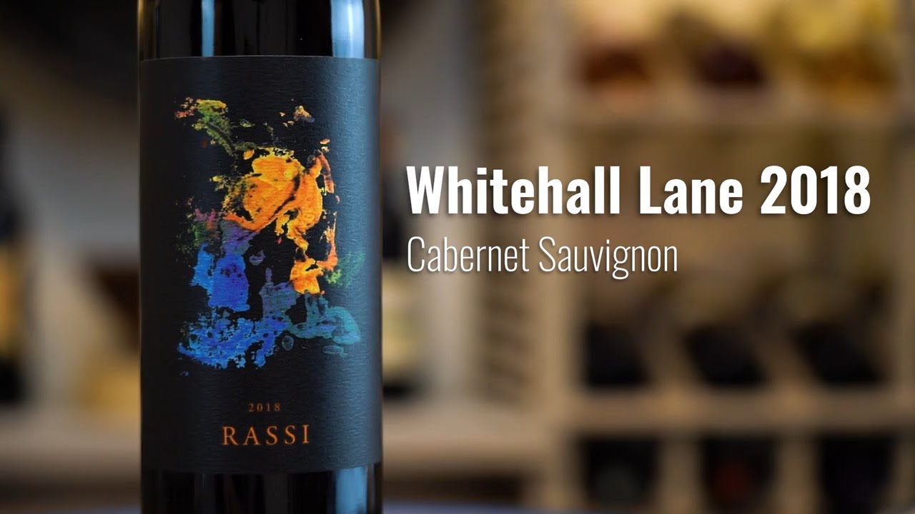 Whitehall Lane 2018 Cabernet Sauvignon, Rassi, Sonoma Valley - YouTube