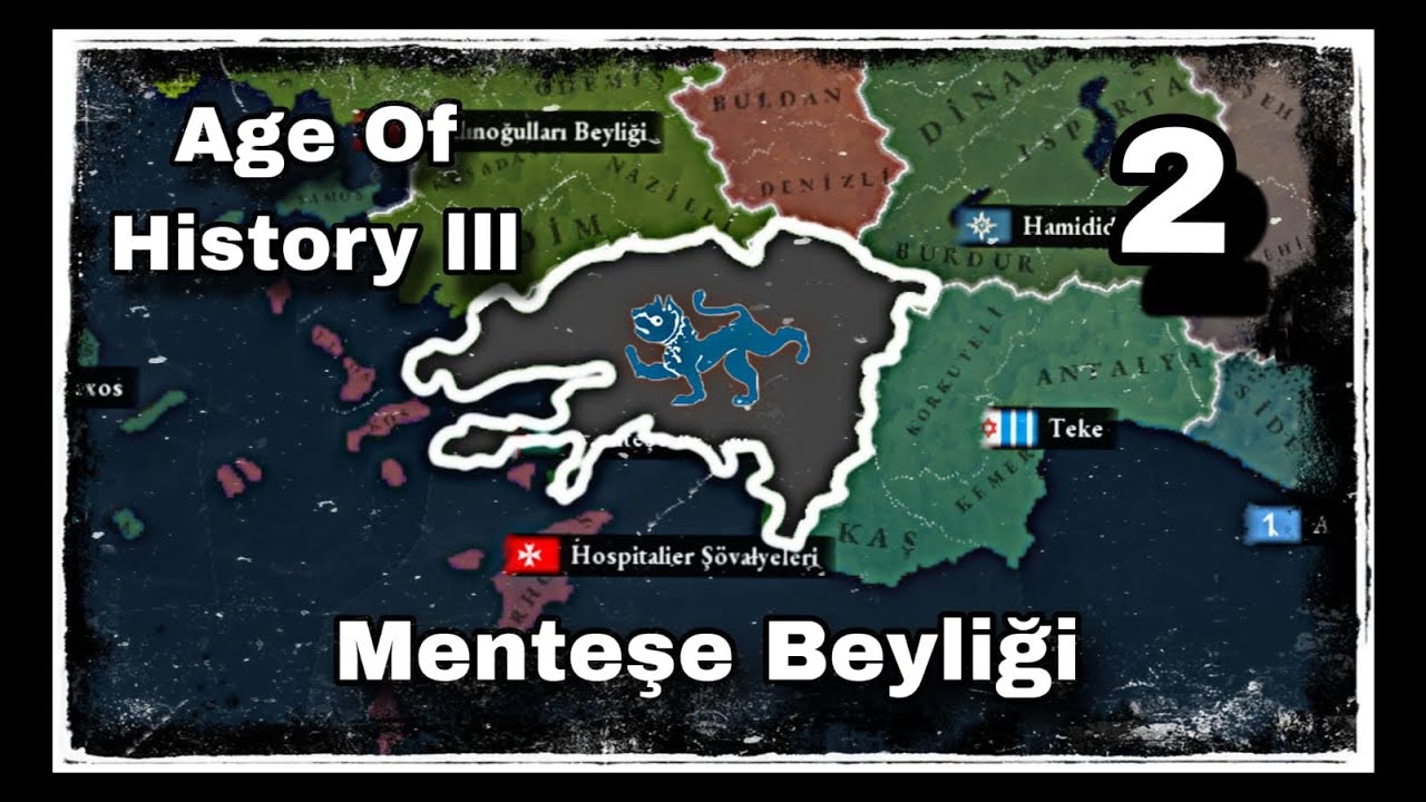 ERETNA İŞGALİ - Age Of History 3 - MENTEŞE BEYLİĞİ Bölüm 2 - YouTube