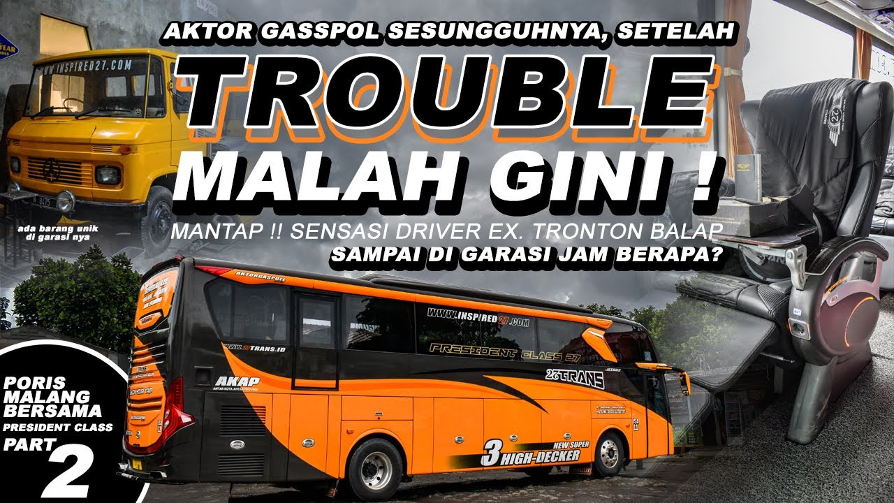 DI LUAR DUGAAN - 27 Trans Java | President Class Double Legrest ...