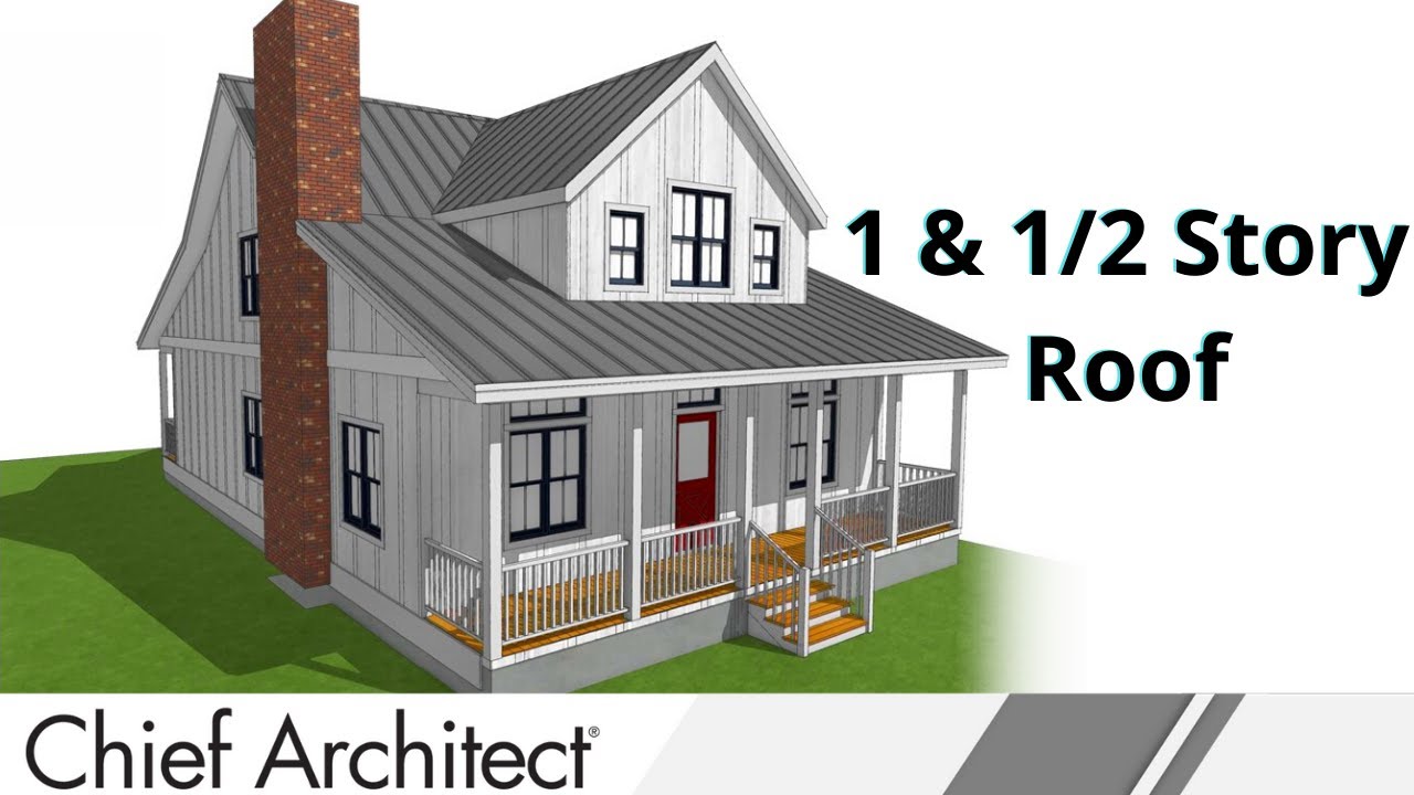 One and a Half Story Multi Pitch Roof (Re-Run) - YouTube