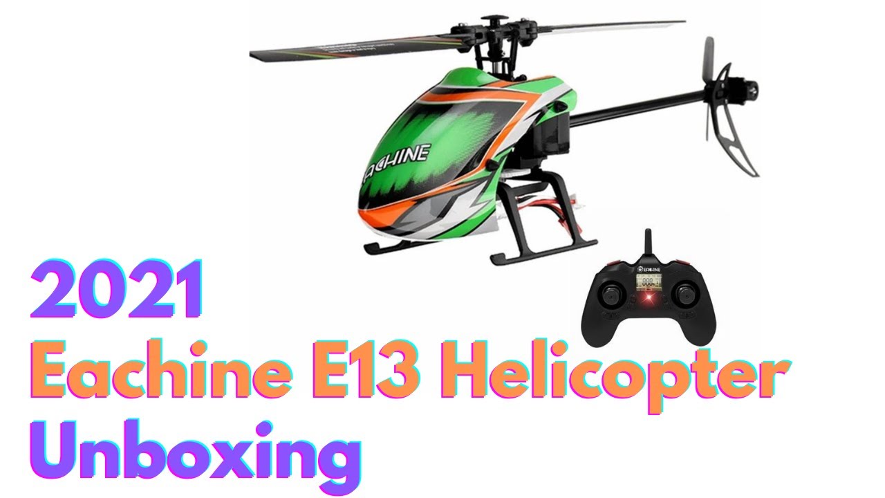 Unboxing Eachine E130 2.4G RC Helicopter From Banggood - YouTube