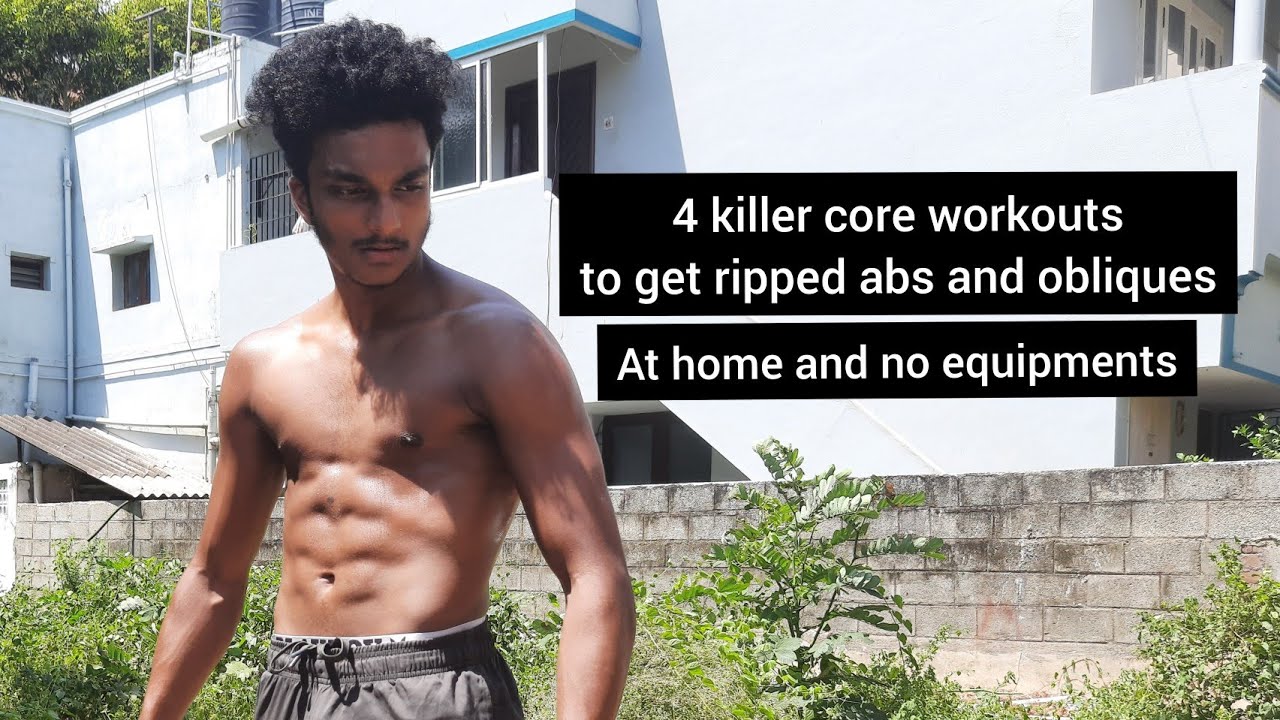 4 KILLER CORE WORKOUTS TO GET RIPPED ABS AND OBLIQUES - YouTube