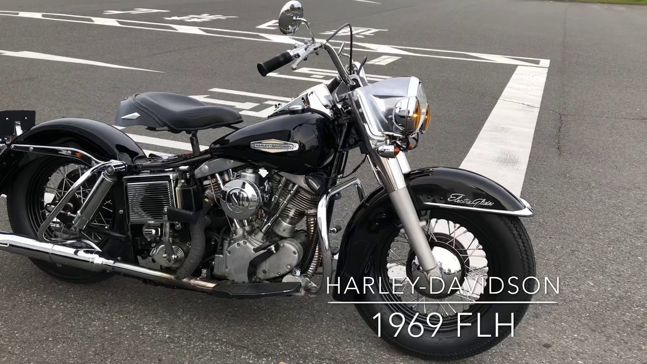 Harley-Davidson 1969 FLH - YouTube