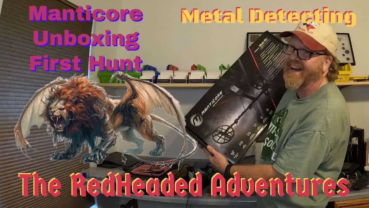 Metal Detecting - Manticore Unboxing and First Hunt - YouTube