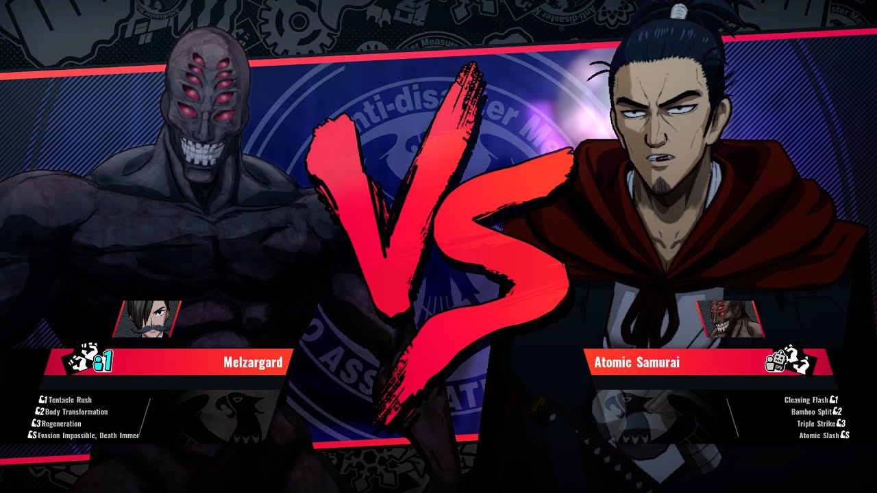 Melzargard vs Atomic Samurai - One-Punch Man: A Hero Nobody Knows - YouTube