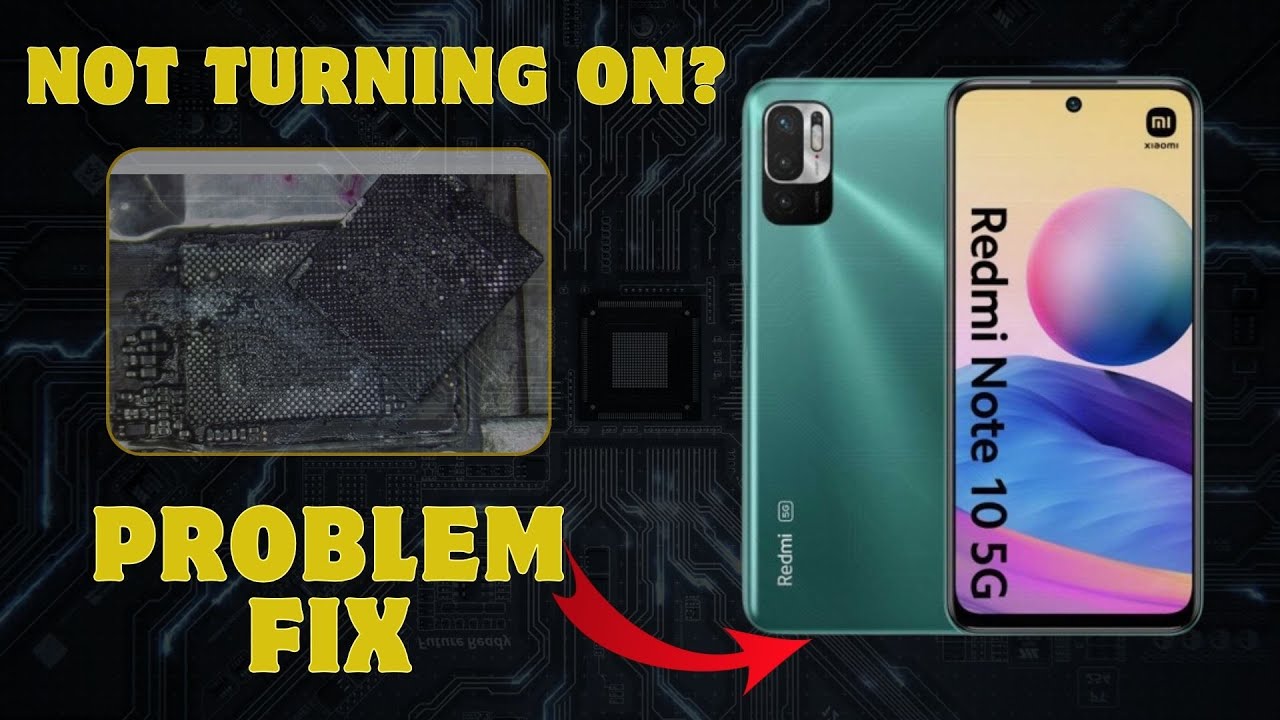 Redmi Note 10 Not Turning On? Here's the Solution! - YouTube
