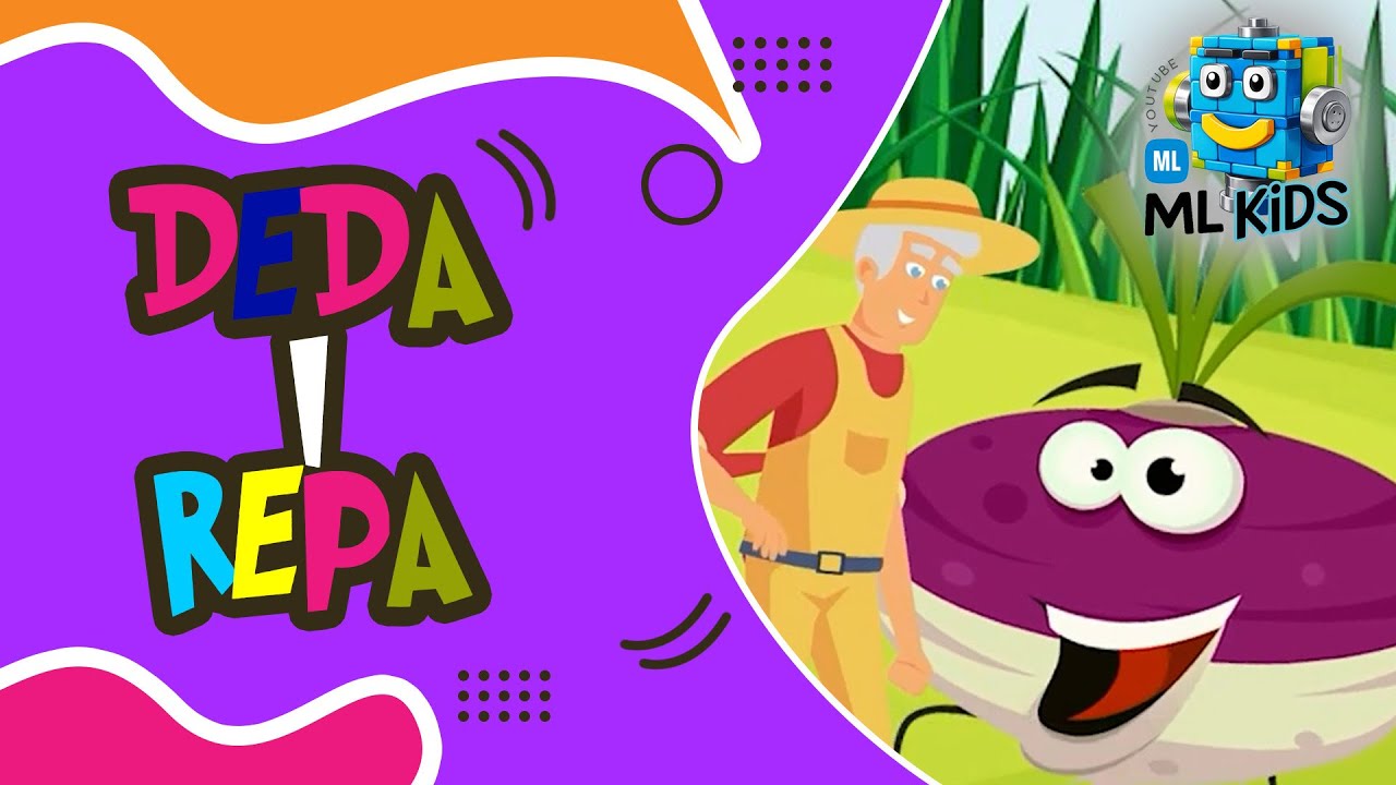 Deda i repa - Jovan Jovanović Zmaj - "Trza trza al mu trud beše uzalud ...