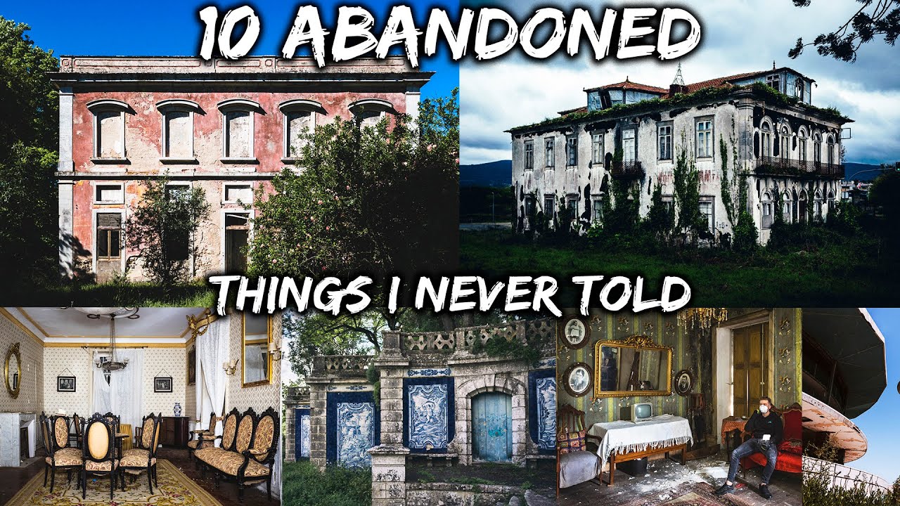 10 Abandoned Places in 1 video | Urbex Stories 1 - YouTube