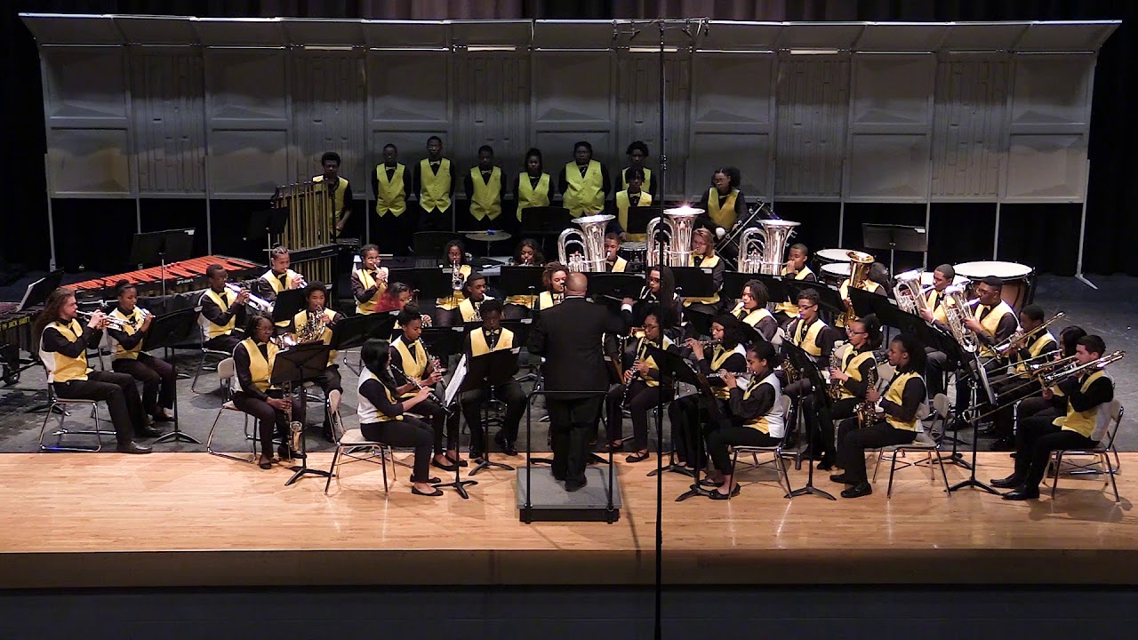EE Smith HS Concert Band - Lassus Trombone - Henry Fillmore - YouTube