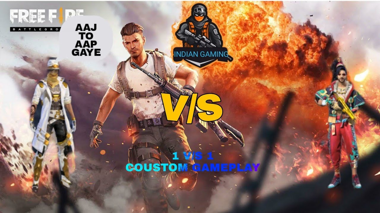 PLAY COUSTOM WITH GOD OF FREE FIRE MUST WATCH WORLD WAR - YouTube