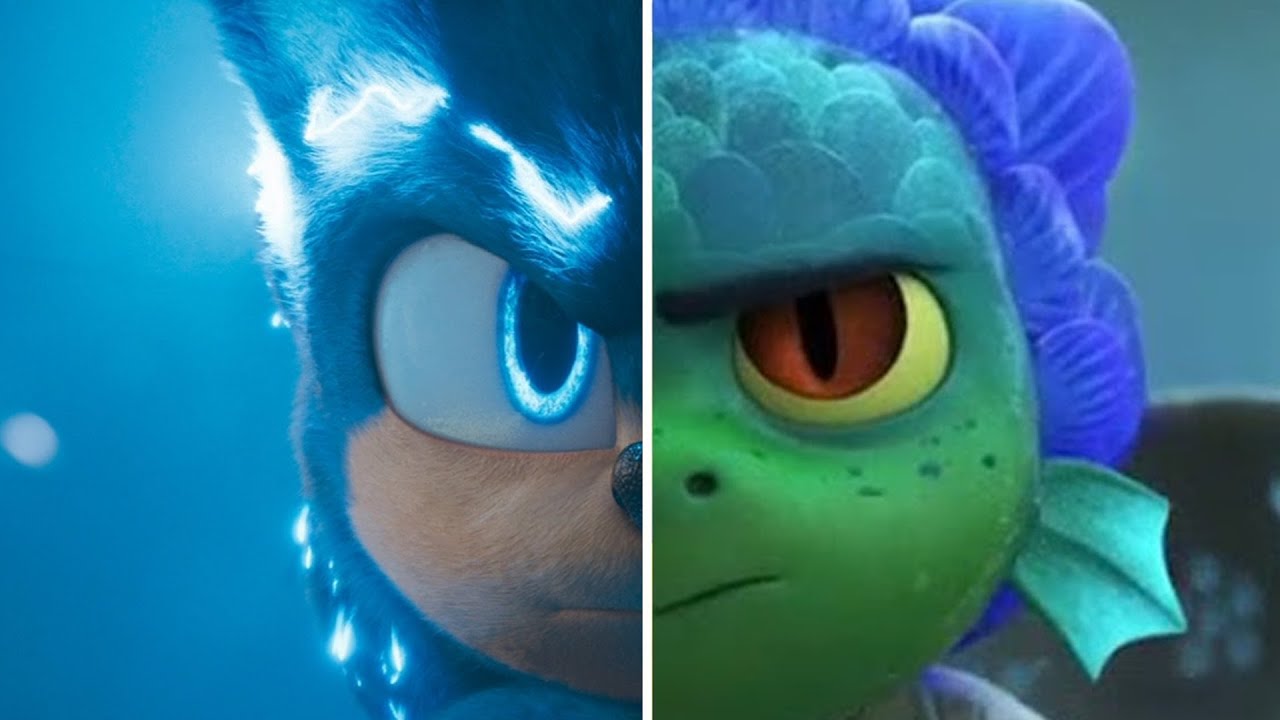 Sonic vs LUCA Sea Monsters Sonic The Hedgehog Movie Choose Your ...