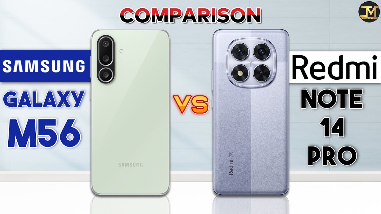 Samsung Galaxy M56 vs REDMI Note 14 Pro : Which Phone is Best 🤔 - YouTube