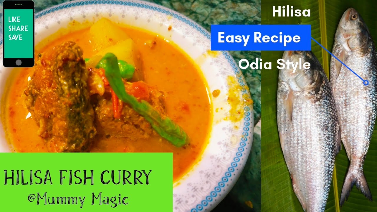 Hilsa Fish Curry Recipe ( Ilishi Fish In Odia Style ) | Delicious ...