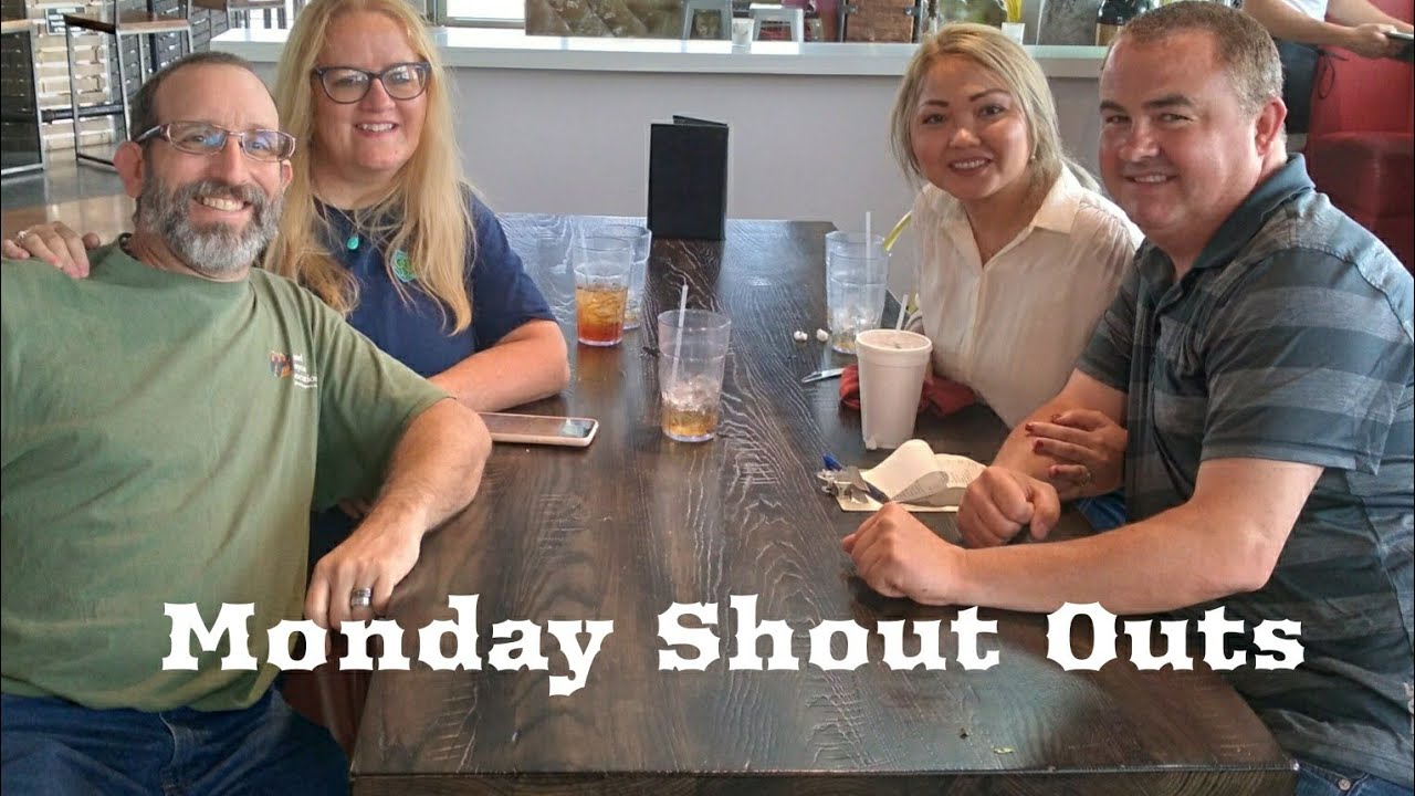 MONDAY SHOUT OUTS!!! - YouTube