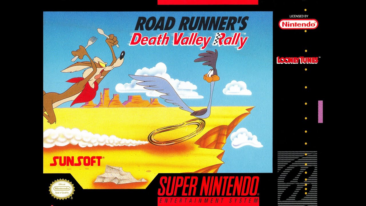 Road Runner's Death Valley Rally LongPlay Super Nintendo - YouTube
