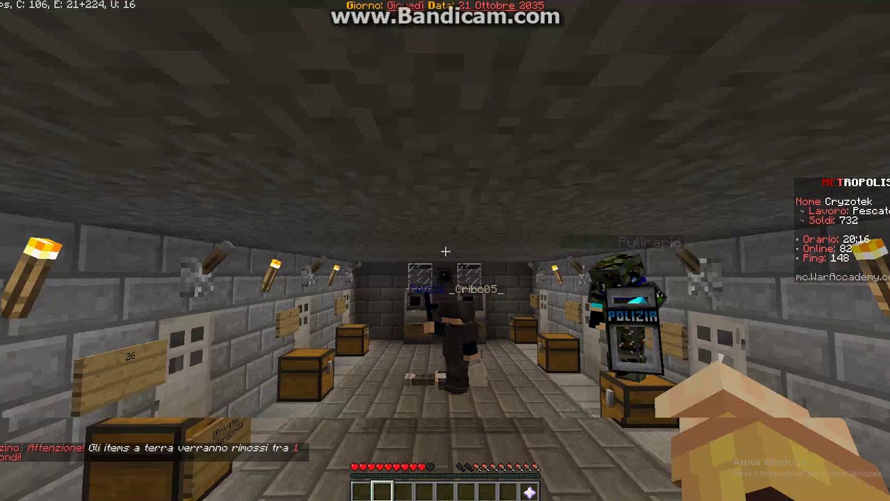 Avventura in cella pt.2 [WARACCADEMY METROPOLIS] - YouTube