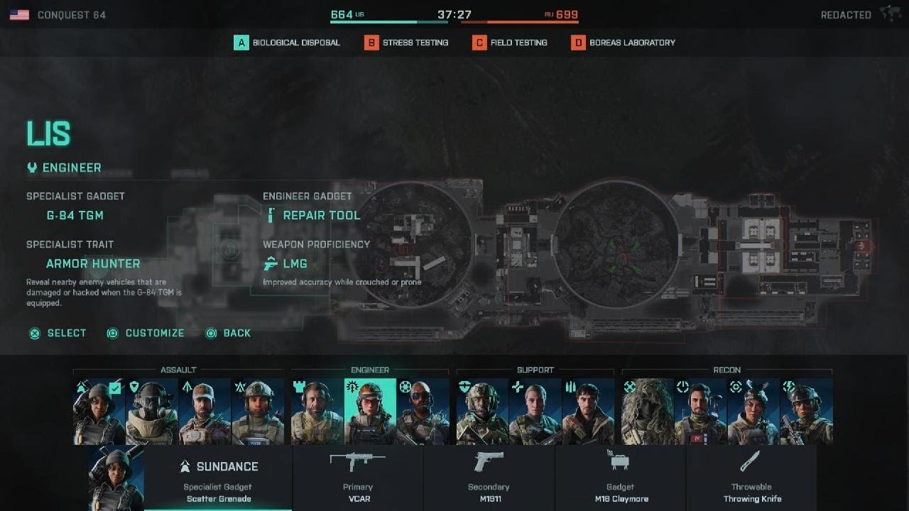 Battlefield 2042 Gameplay - 39-7 On Redacted - YouTube