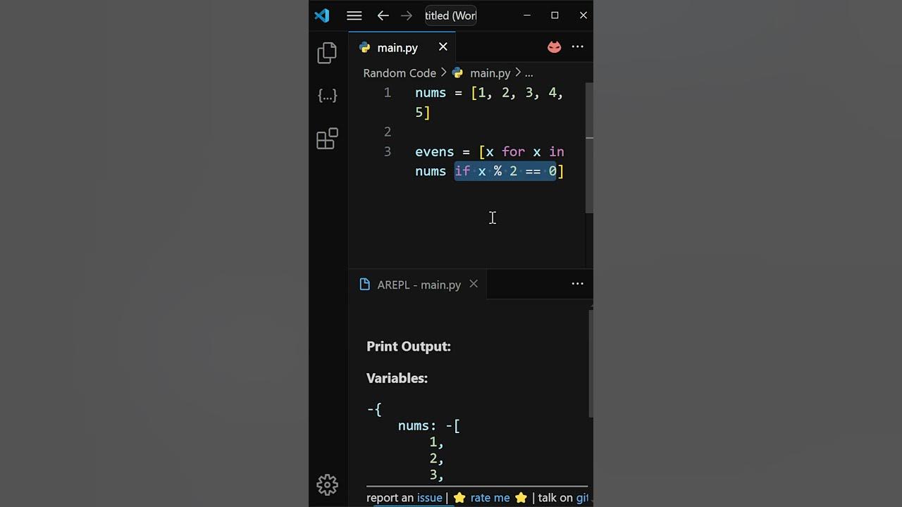 Master Python List Comprehensions In 60 Seconds Pythoncodingshorts Learnpython Coding