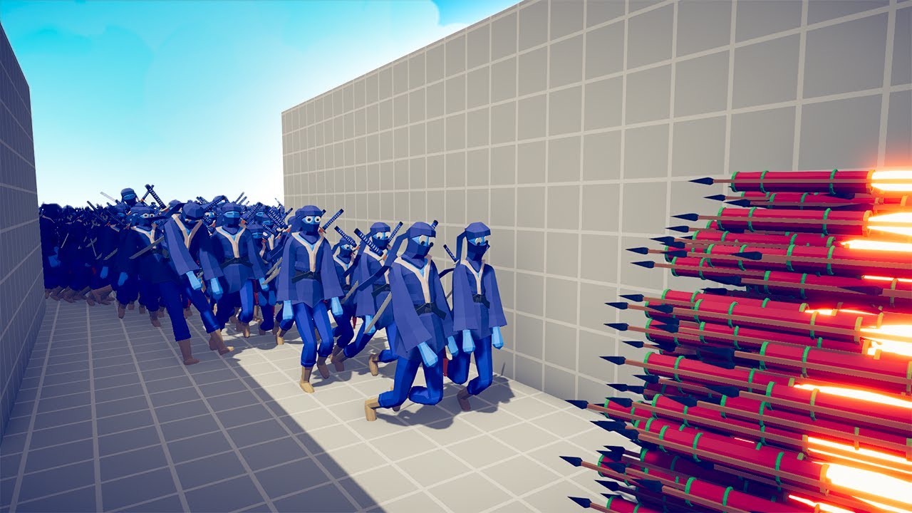 100x NINJA vs EVERY GOD - TABS | Totally Accurate Battle Simulator 2023 ...