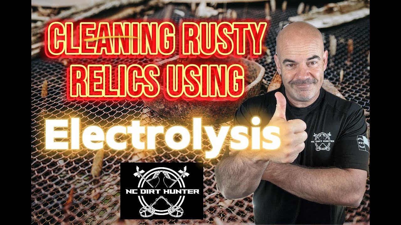 Cleaning & Restoring rusty relics using Electrolysis. Tips and what I ...