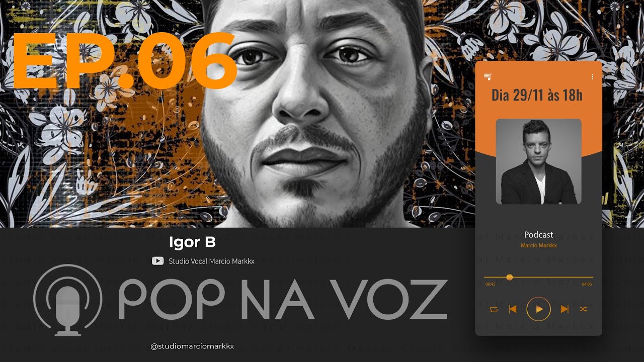 PODCAST POP NA VOZ - EP. 06 | INQUIETO E EXPERIMENTAL - IGOR B - YouTube