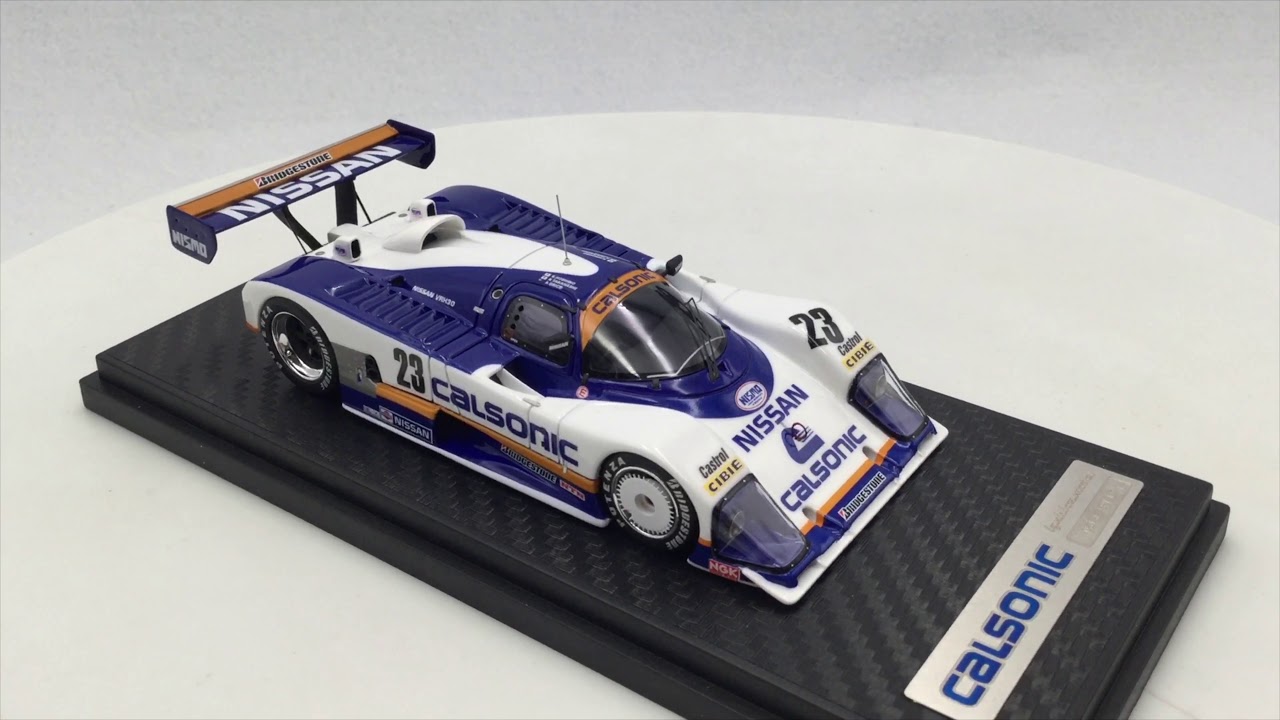 Ignition Model CALSONIC Nissan R88C (#23) 1988 Resin Scale 1/43 Model ...