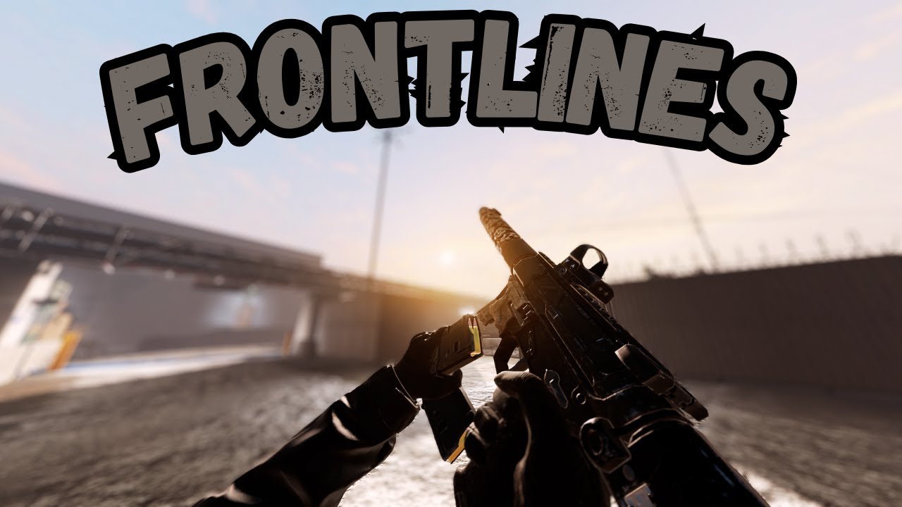 Cool Roblox Call of Duty M4 GAMEPLAY!!!...(Frontlines) - YouTube
